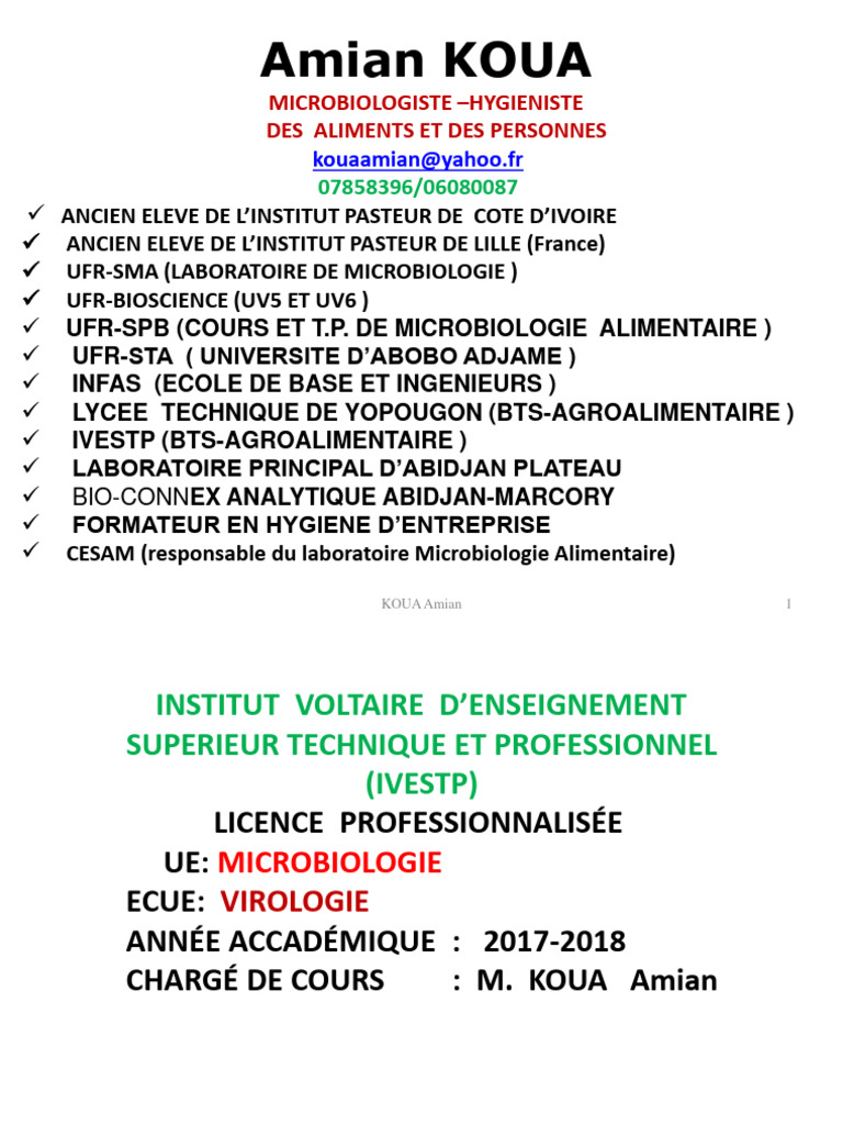 Bts Micro General Virus - Copie | PDF