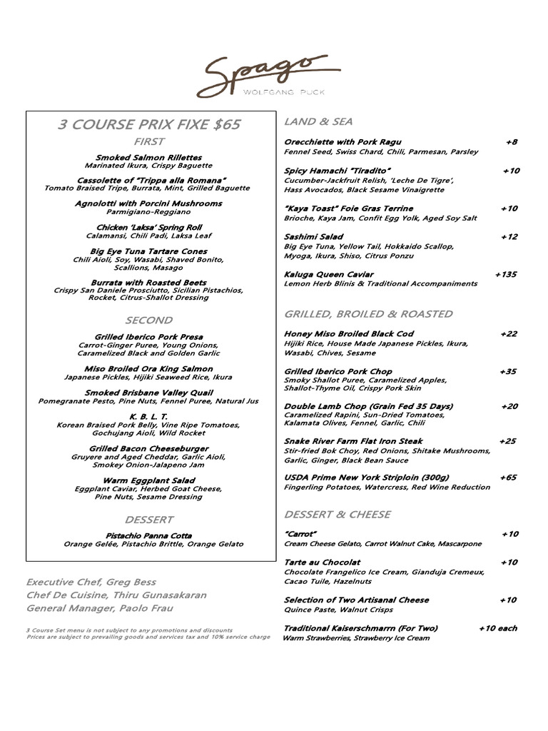 Set Lunch Menu | PDF | Pickling | Sauce