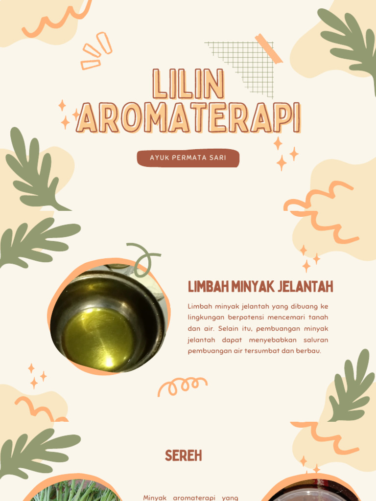 Lilin Aromaterapi | PDF