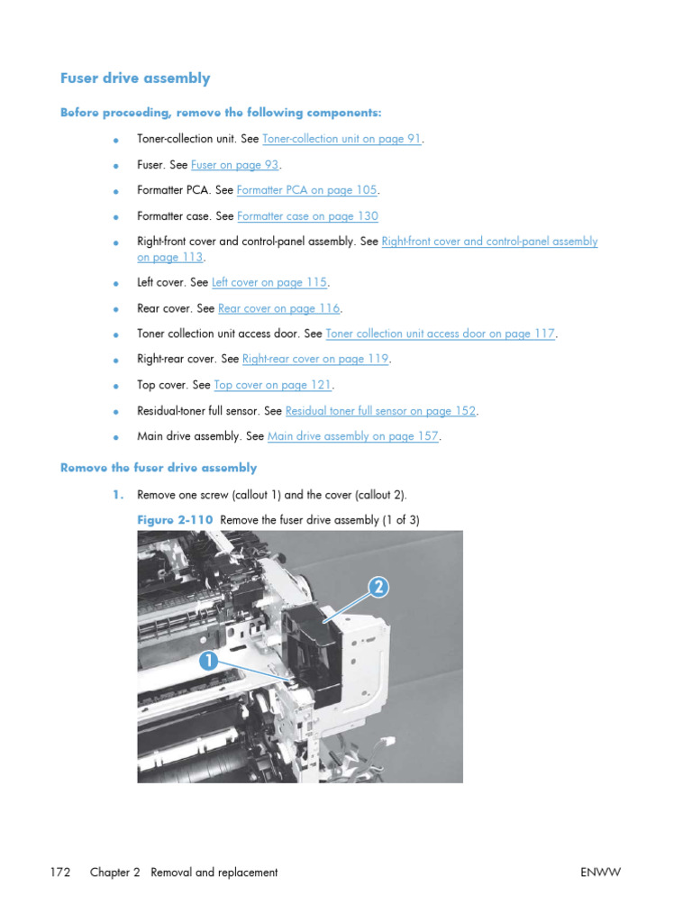 Printer Fuser Assembly Guide | PDF