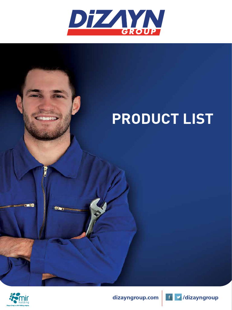 Dizayn Group Product Catalog | PDF | Pipe (Fluid Conveyance) | Ultraviolet