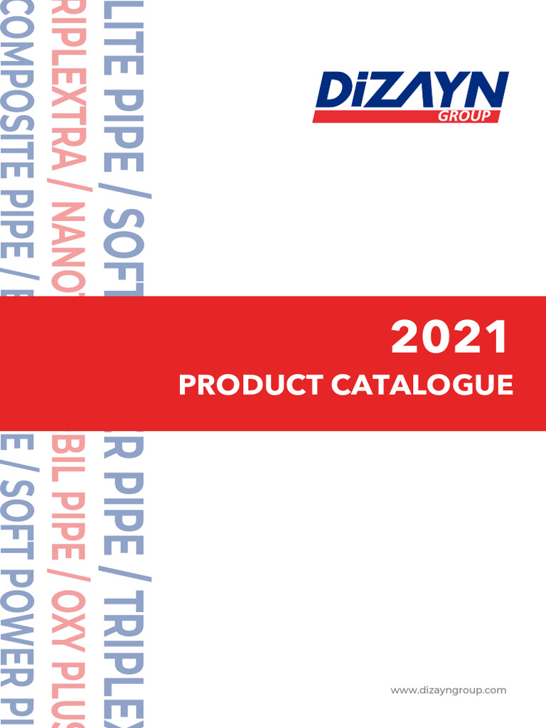 Dizayn Group 2021 Pipe Product Catalogue | PDF