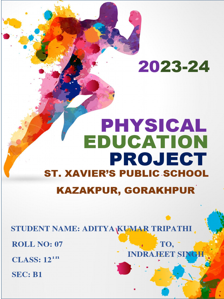 Physical Education Project 2024 | PDF