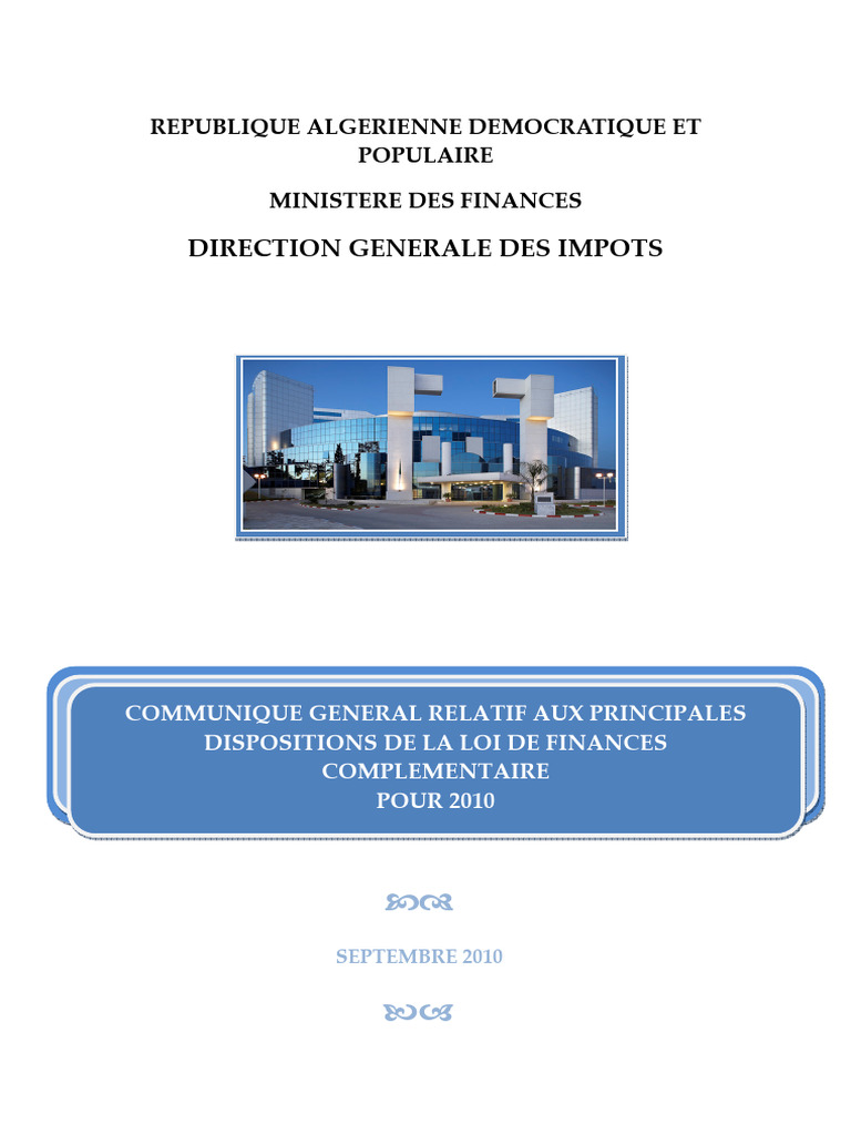 Communique LFC 2010 | PDF