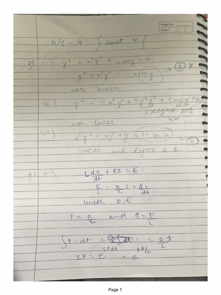 Worksheet4 Soulution. | PDF