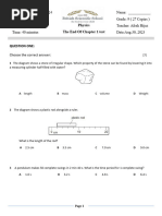 Year 9 Chemistry Study Guide | PDF