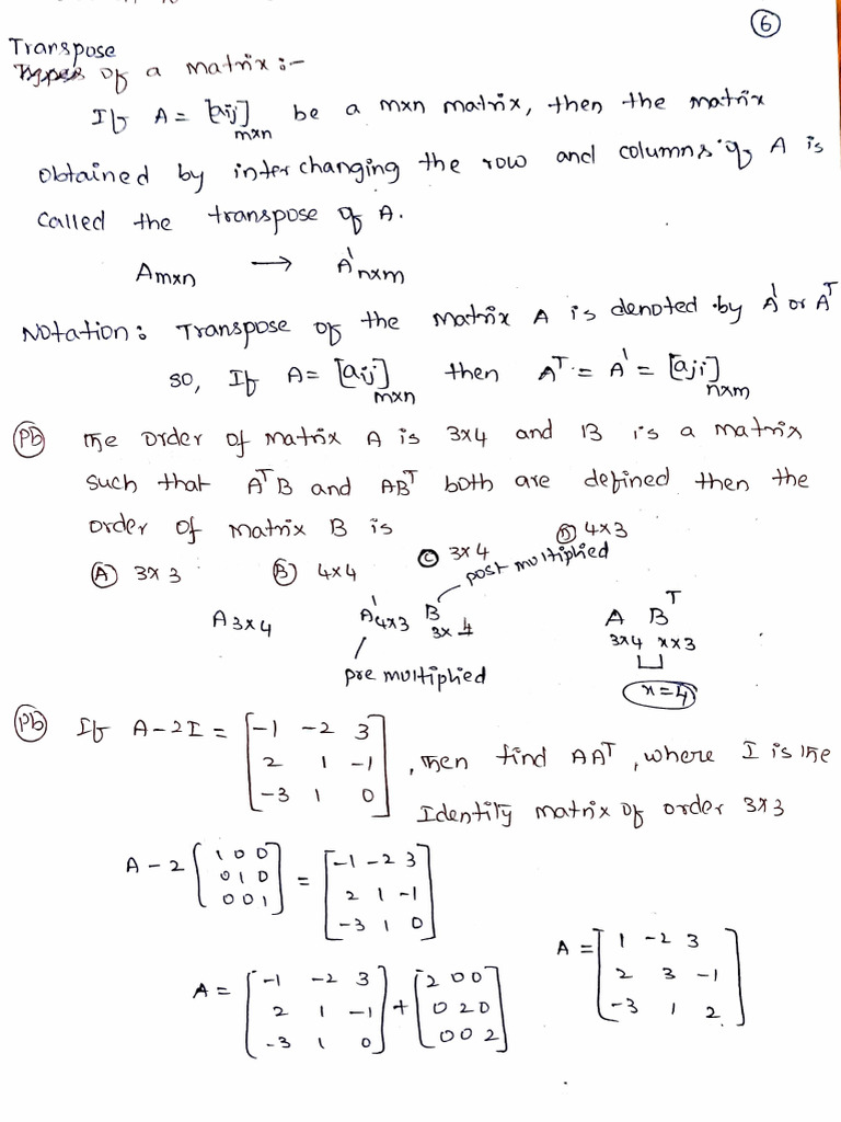 Matrices 2 | PDF | Operator Theory | Abstract Algebra