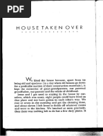 Julio Cortazar - House Taken Over | PDF | Room | Decorative Arts
