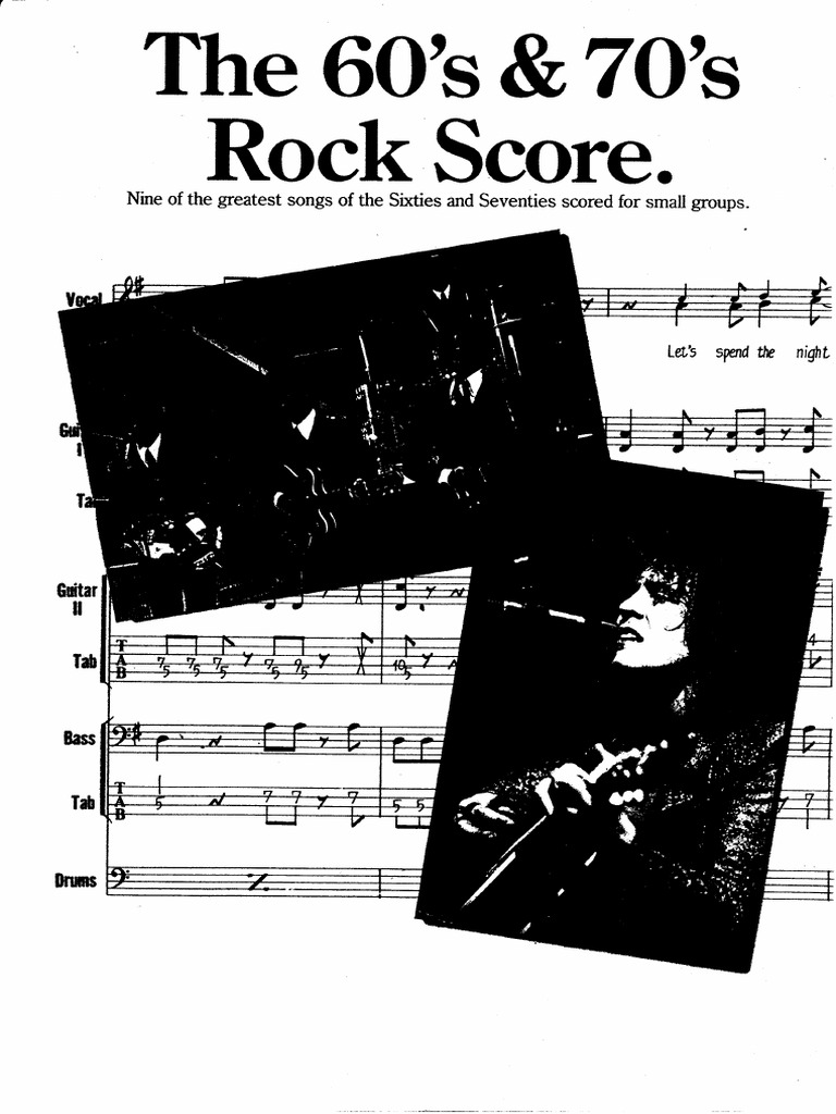 Real Book The 60 S 70 S Rock Score Guitar | PDF