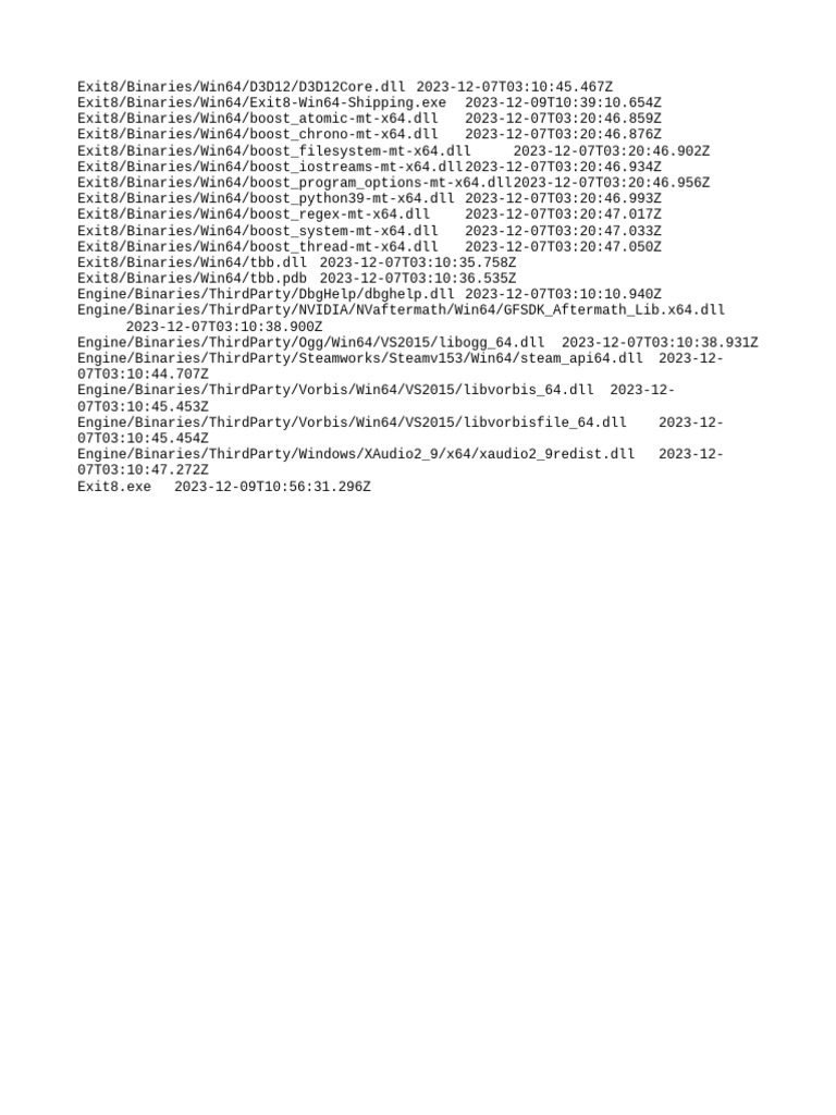 Manifest NonUFSFiles Win64 | PDF Manifest NonUFSFiles Win64 | PDF