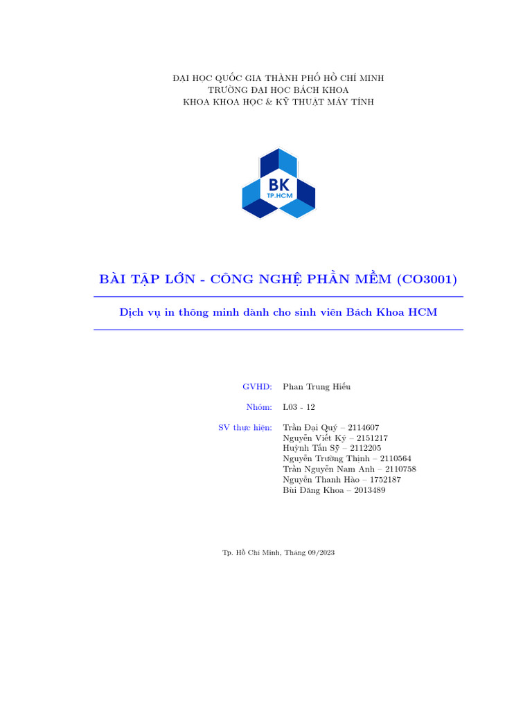 BTL CNPM | PDF