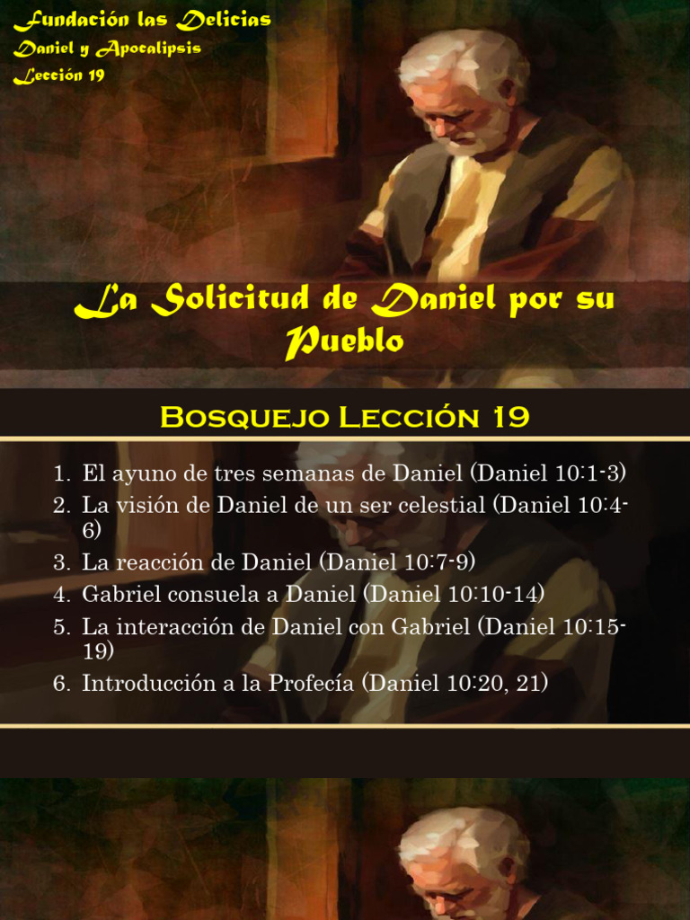 Ayuno y Visión de Daniel en Persia | PDF | Daniel (figura bíblica ...
