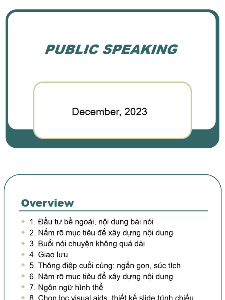 Public Speaking-Online Course 2023 - Dealingwithquestions | PDF | Question