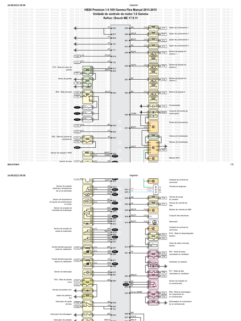 Bosch ME 17.9.11 | PDF | Ingenieria Eléctrica | Equipo eléctrico