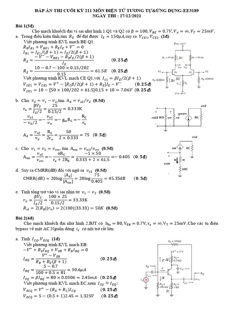 Ansexam Ae1 211 | PDF