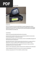 Programación Manual Baofeng UV-5R | PDF | Radio | Frecuencia ultra alta