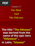 The Odyssey Summary | PDF | Odysseus | Penelope