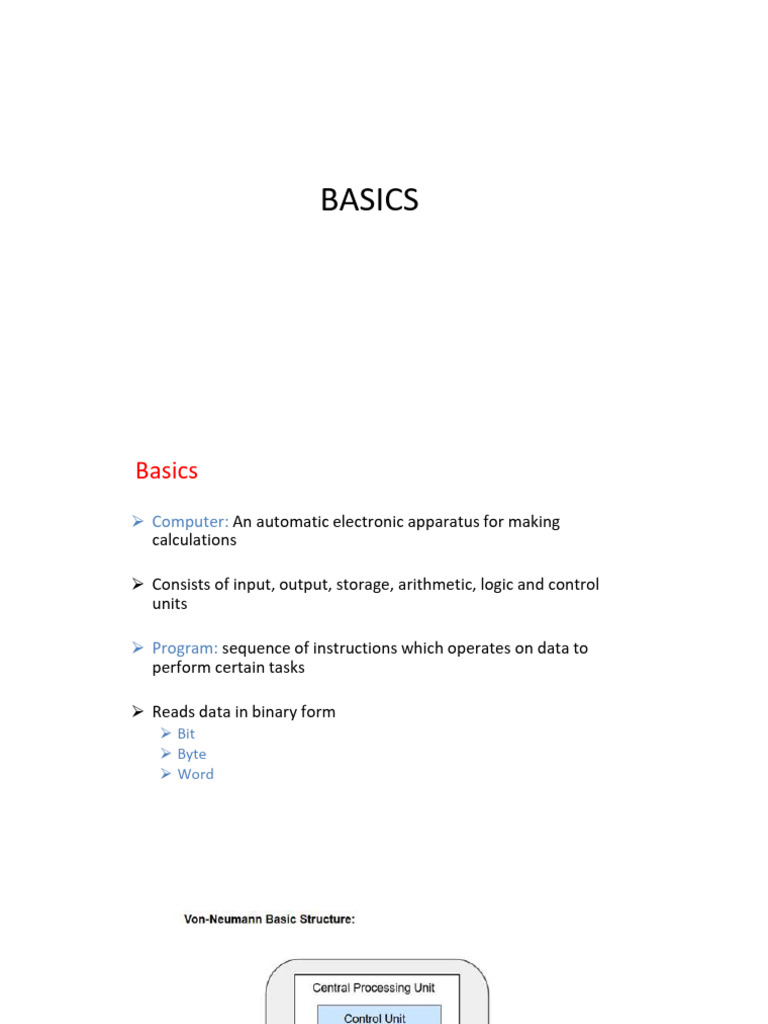 Coa Mod 1 | Download Free PDF | Computer Data Storage | Central Processing Unit