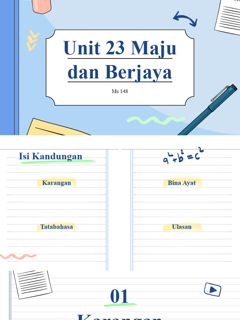 Unit 23 Maju Dan Berjaya | PDF
