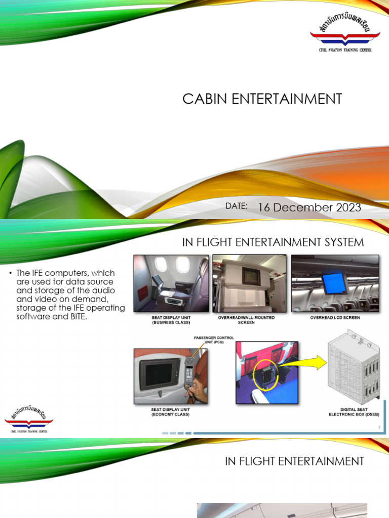 12 Cabin Entertainment | PDF | Menu (Computing) | Icon (Computing)