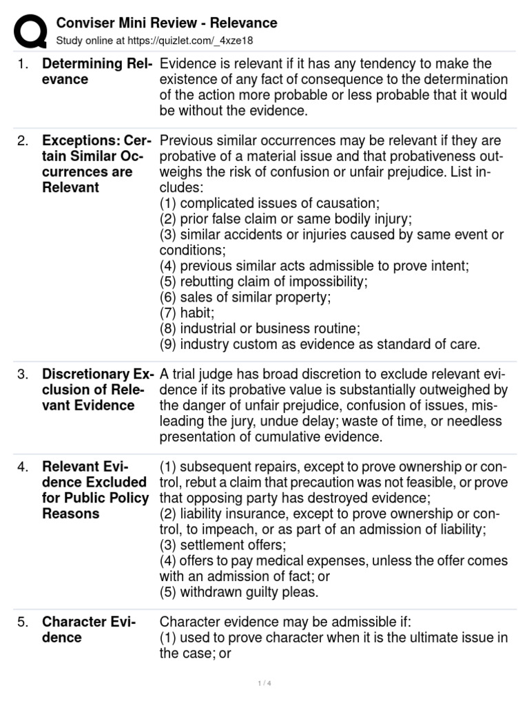 Conviser - Relevance | PDF