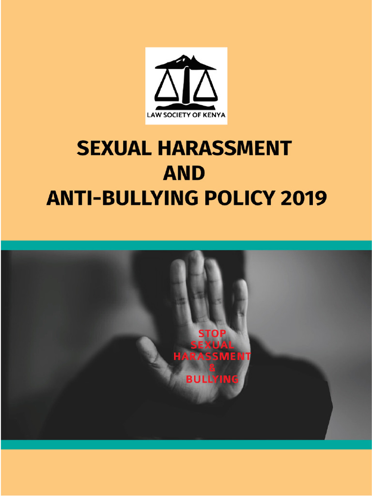 Sexual Harassment Policy 2019 | Download Free PDF | Sexual Harassment ...