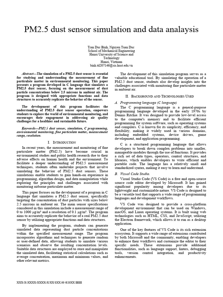 IEEE - Conference Template A4 | PDF