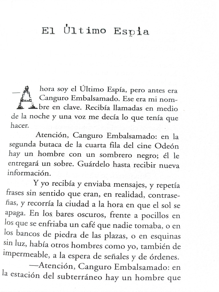 El Ultimo Espia | PDF