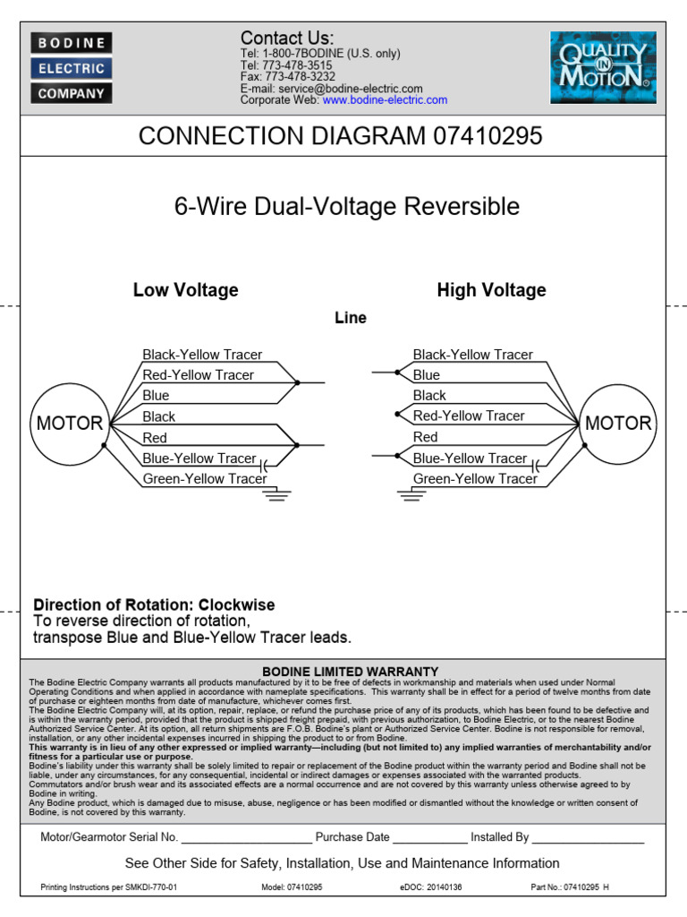 Connection Diagram 07410295: Low Voltage High Voltage | PDF | Technology & Engineering