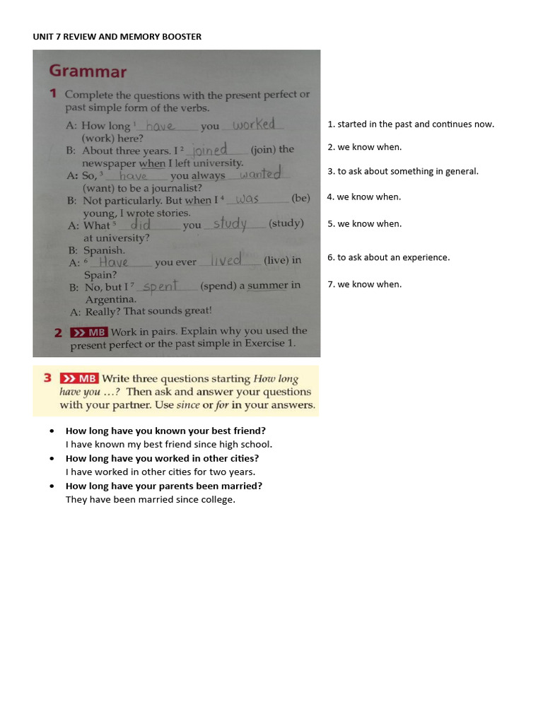 Unit 7 Review | PDF | Self-Improvement