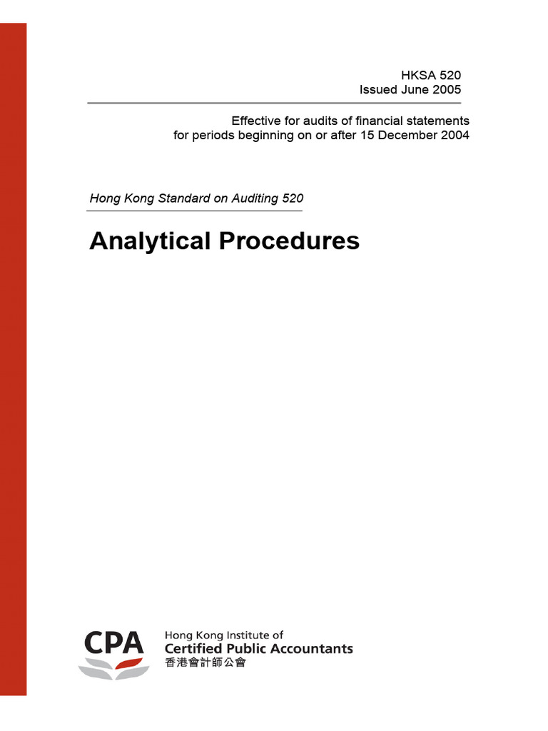 Hksa 520 | PDF | Audit | Financial Audit
