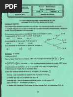 Epreuve Maths 1ère C | PDF