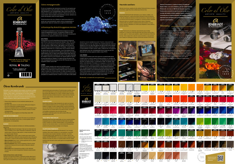 Rembrandt Colors | PDF