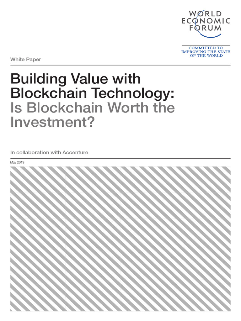 Accenture Blockchain Value Report | PDF | Performance Indicator ...