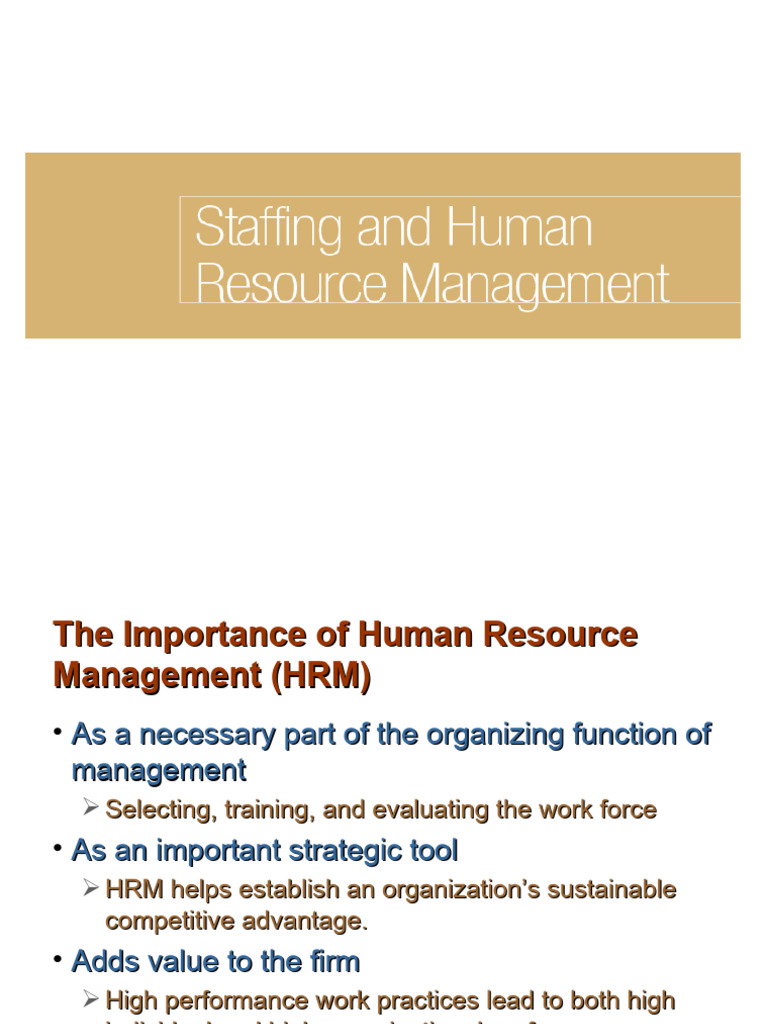 Essential Human Resource Management Insights | PDF | Human Resource ...