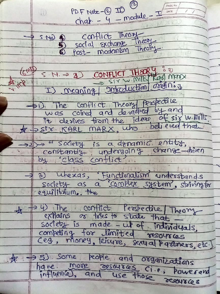 Chap. - 4 - NOTE-2 - MOD.-I - THEORIES | PDF | Sociological Theories ... Chap. - 4 - NOTE-2 - MOD.-I - THEORIES | PDF | Sociological Theories ...