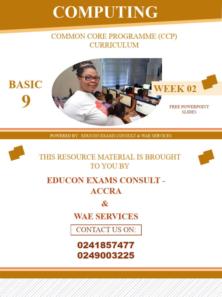 Basic 9 - Week 2 | Download Free PDF | Wearable Technology | Computer Data Storage