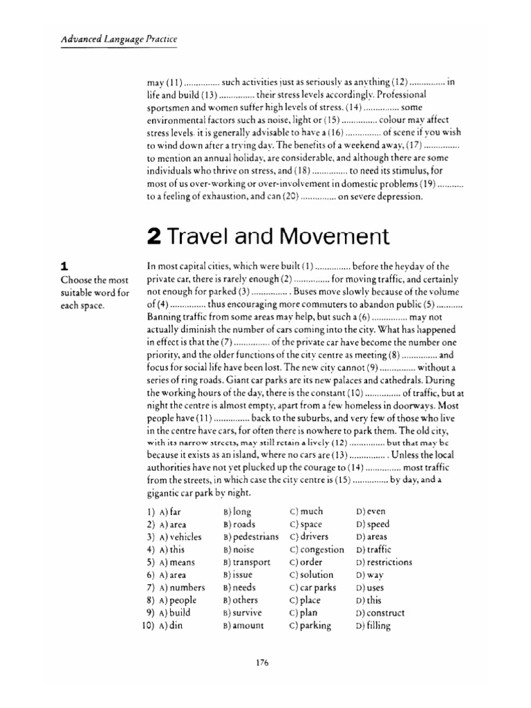 CAE Vocabulary - U2 | PDF