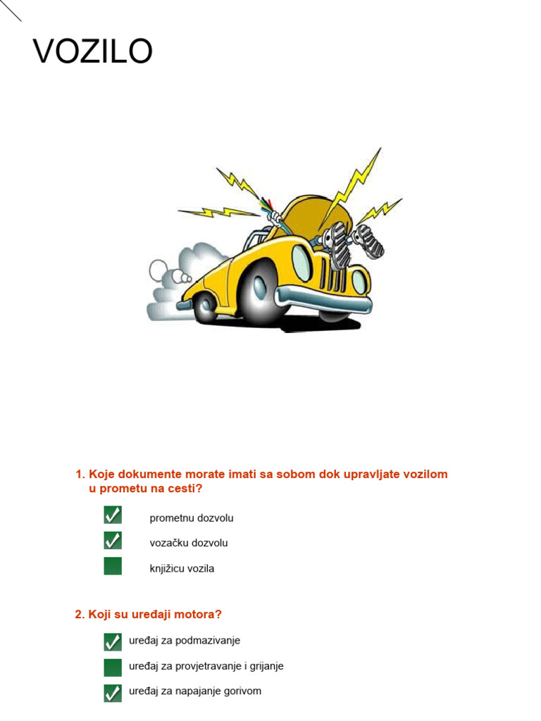 Vozilo | PDF