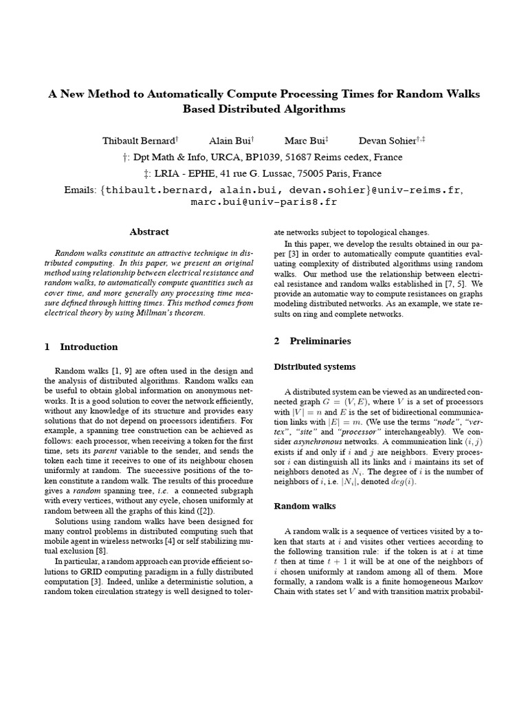 Truc | PDF | Vertex (Graph Theory) | Distributed Computing