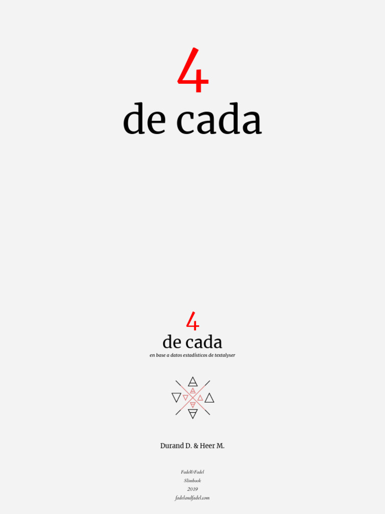 4 de Cada | PDF