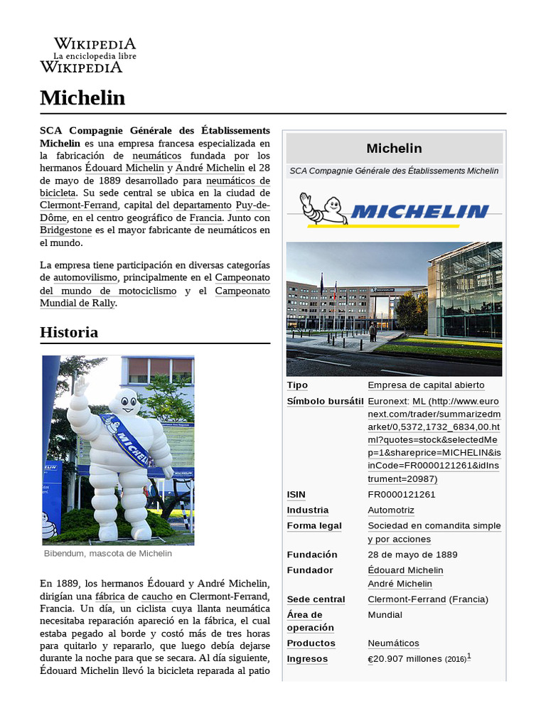 Michelin | PDF