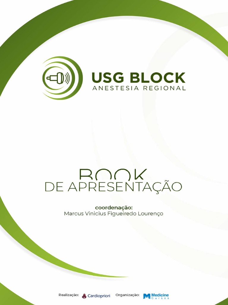 Book Usg Block Anestesia Regional 2021 - TLMK Novo | PDF | Ultrassom ...