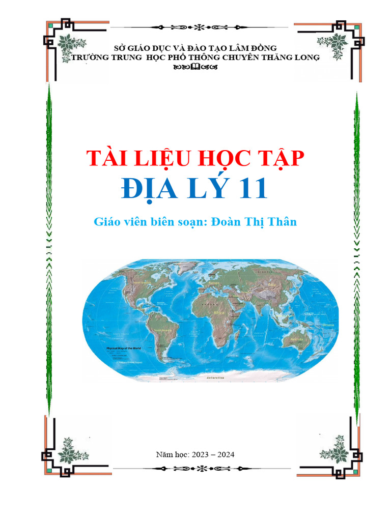 Tai Lieu Ly Thuyet Lop 11 | PDF