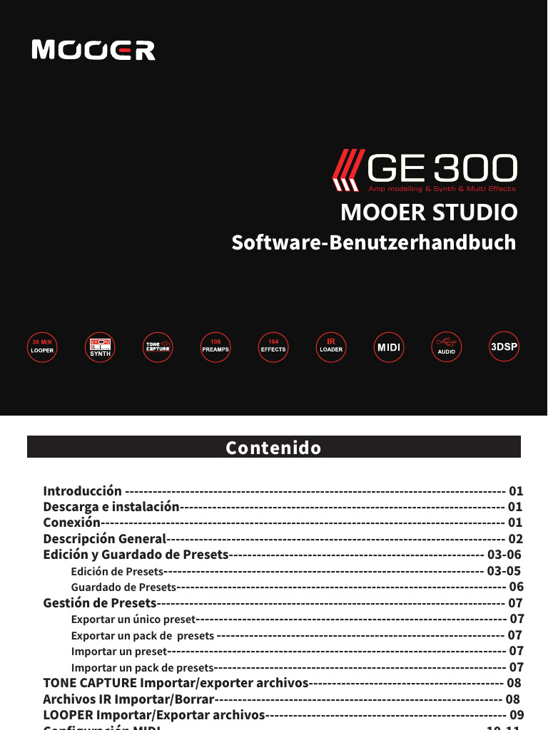 Software MOOER Studio para GE300 | PDF | Informática | Software