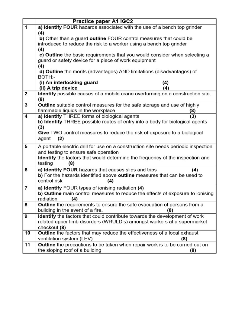 Practice Paper A1 IGC2 English | PDF | Technology & Engineering