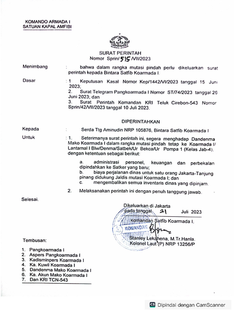 SP 515 SRD Aminudin | PDF