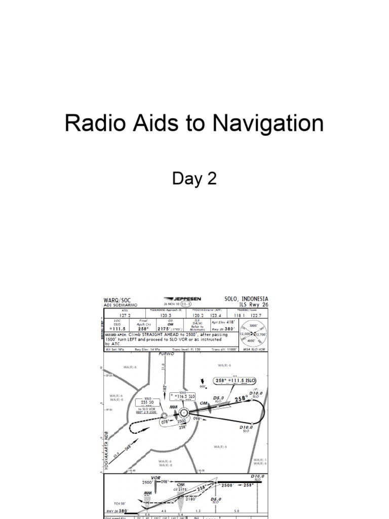 Radio Aids To Navigation Day 2 | PDF | Air Traffic Control | Transport