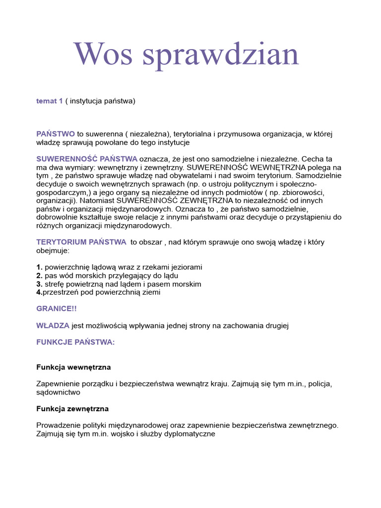 Wos 1 | PDF