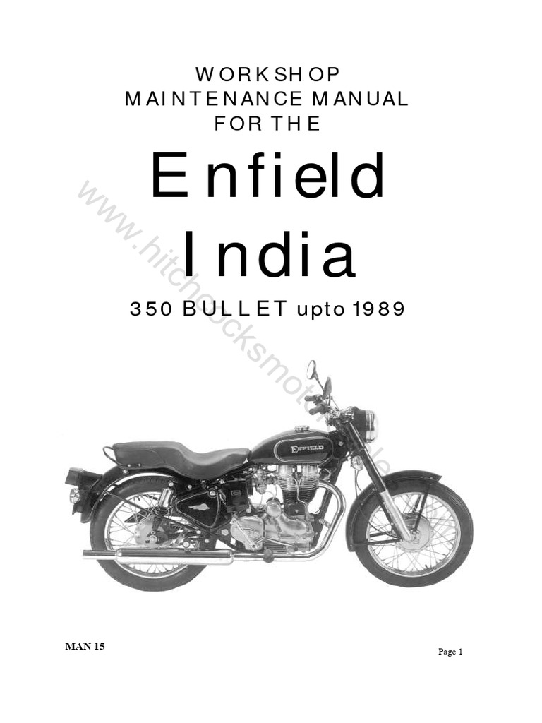 350 Bullet 1989 | PDF